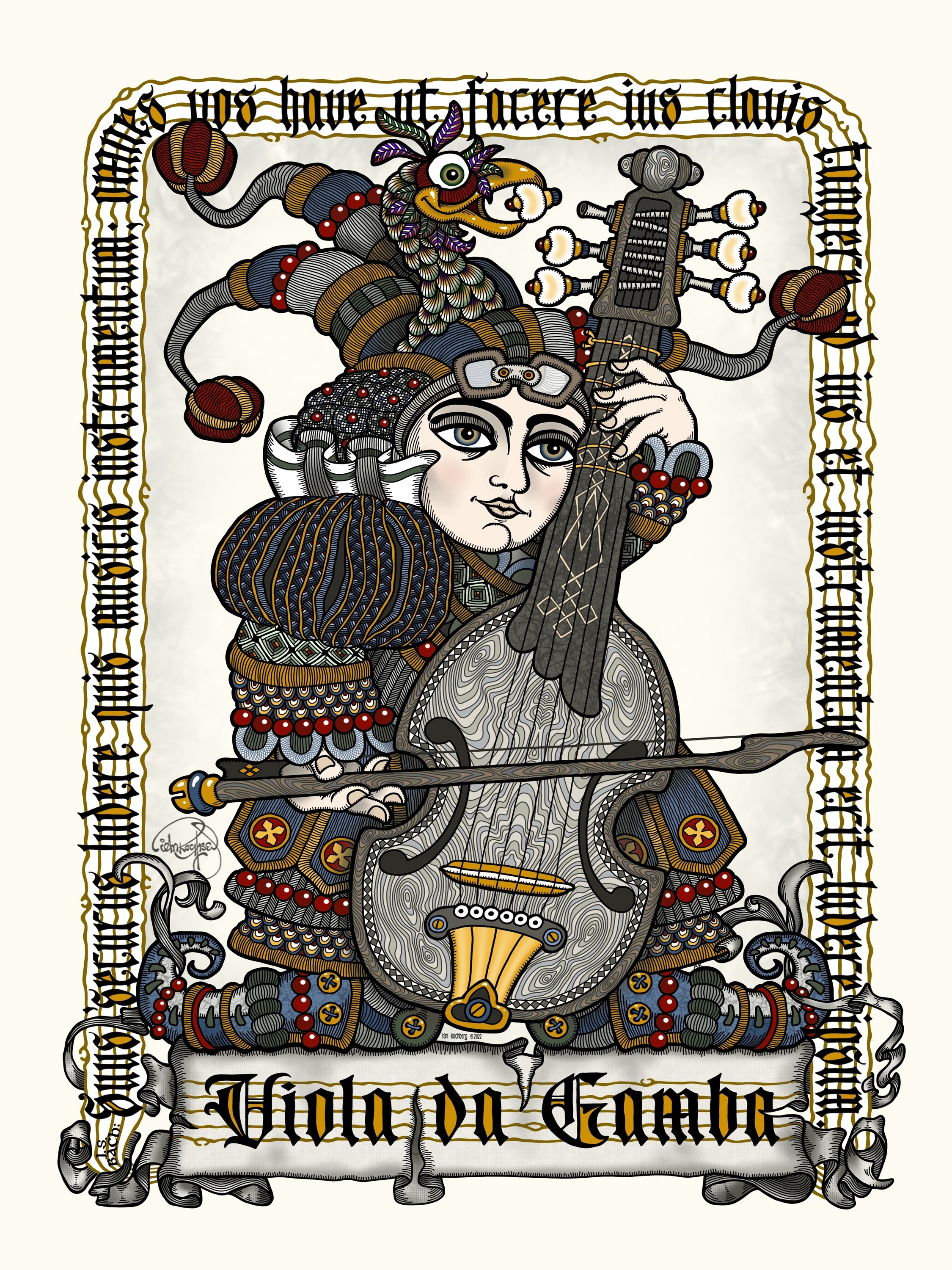 Viola da Gamba – Ian Kochberg